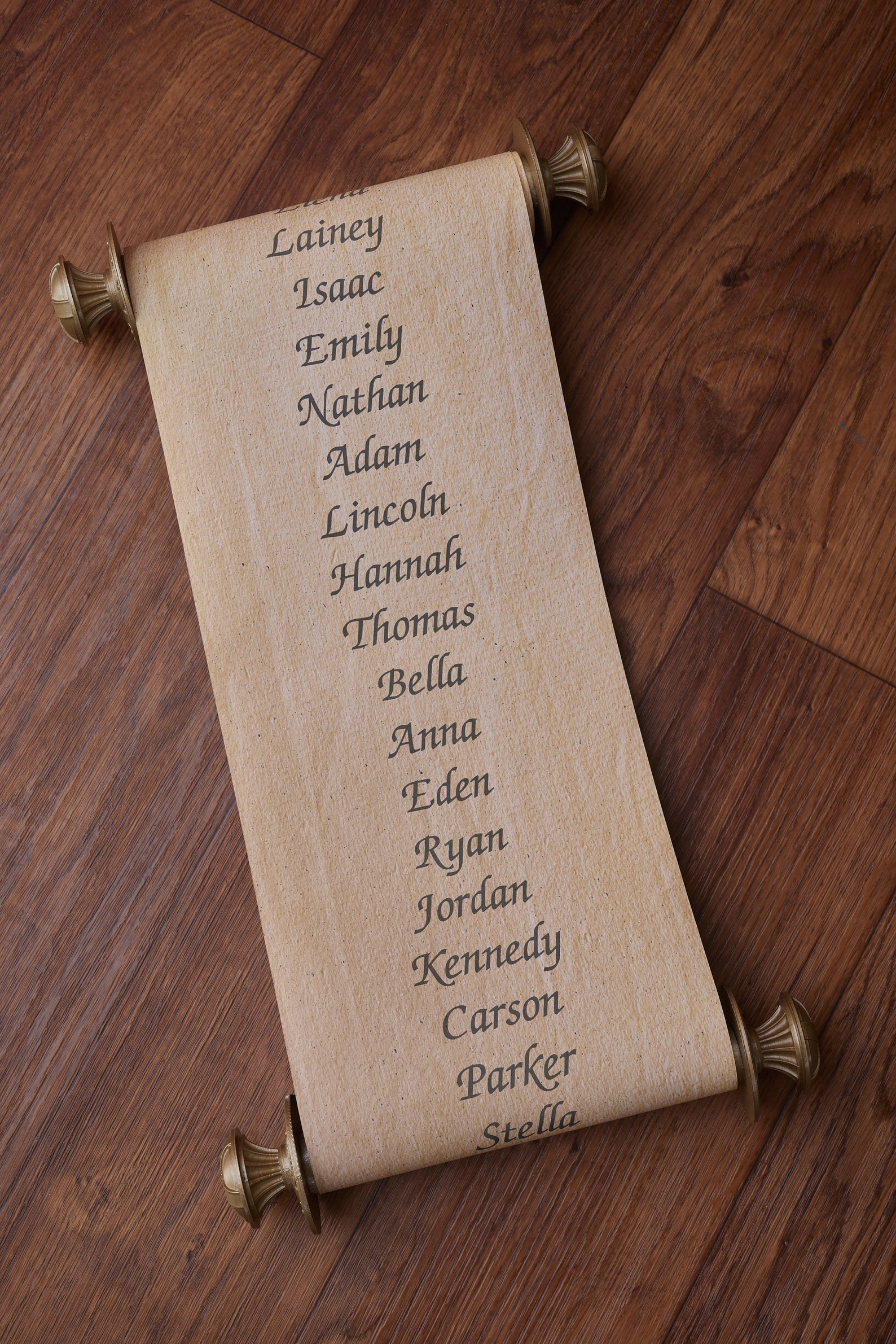 Regal Santa Nice List Scrolls - Etsy