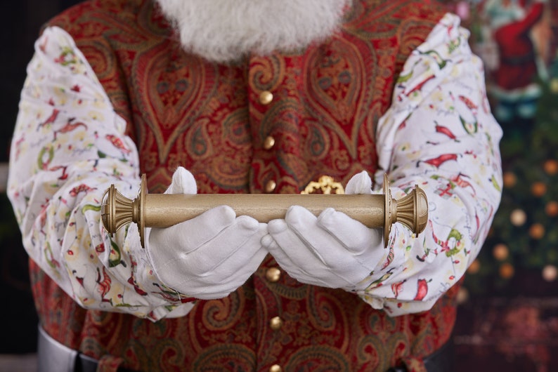 Regal Santa Nice List Scrolls - Etsy