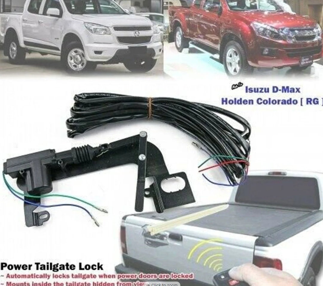Automatic Power Tailgate Security Lock for Isuzu D-max Old - Etsy
