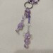 Cute Keychain | Kawaii | Purple| Charming Keychain With a Purple Ribbon ...