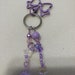 Cute Keychain | Kawaii | Purple| Charming Keychain With a Purple Ribbon ...