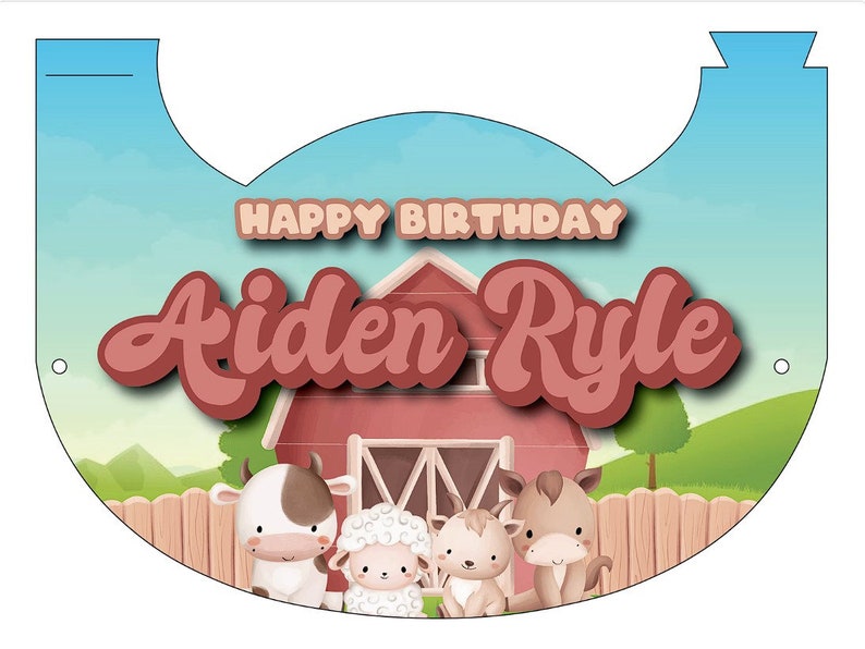 Custom Party Hat Layout Digital Copy Only Print All You Want - Etsy