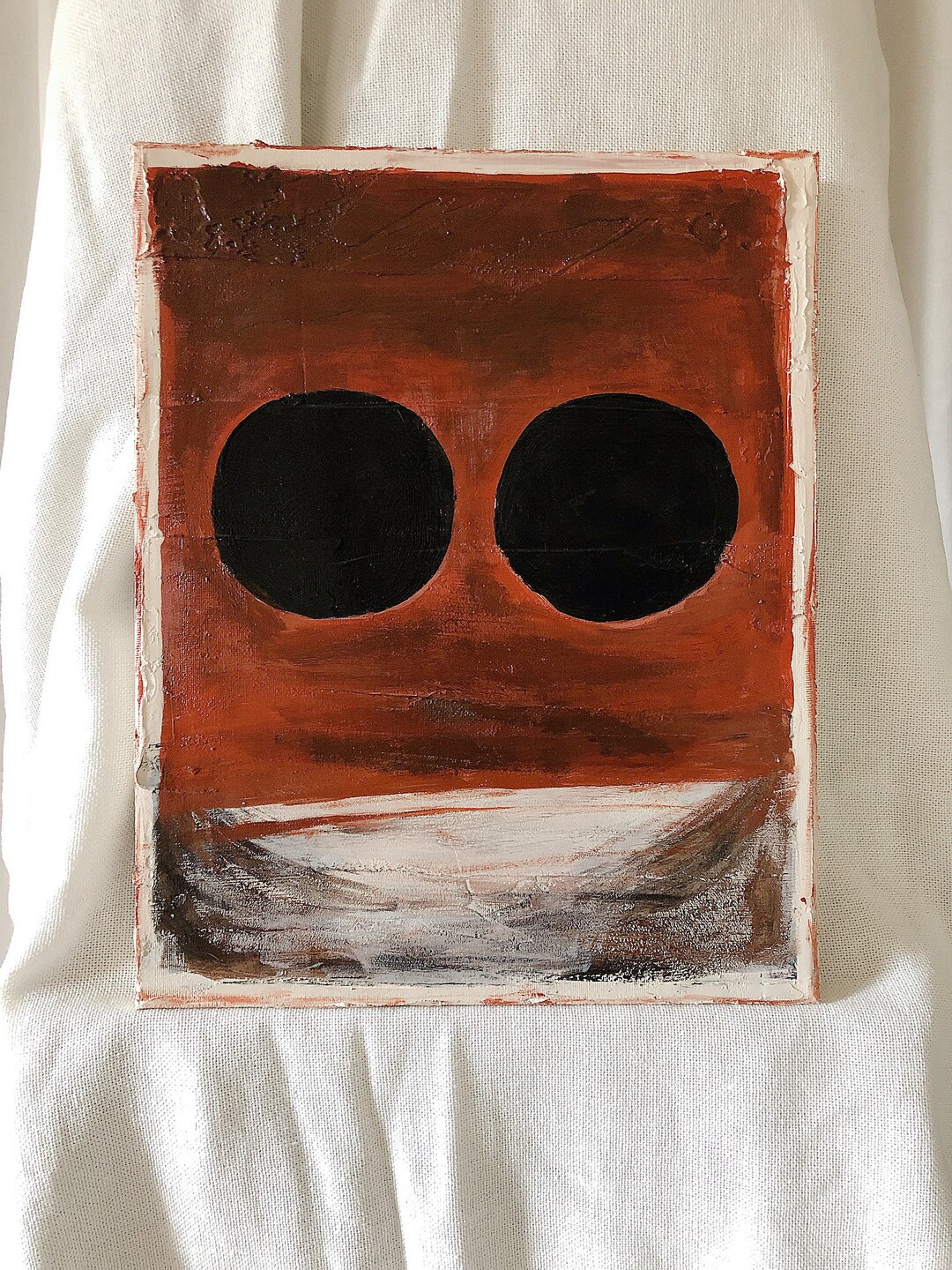 MATTER. Minimal Textured Wall Art, Plaster Wall Art, Original Painting ...