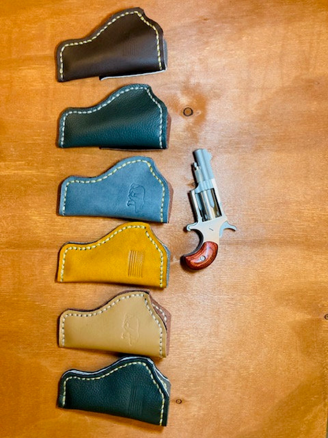 North American Arms 22LR Revolver Leather Belt Holster - Etsy