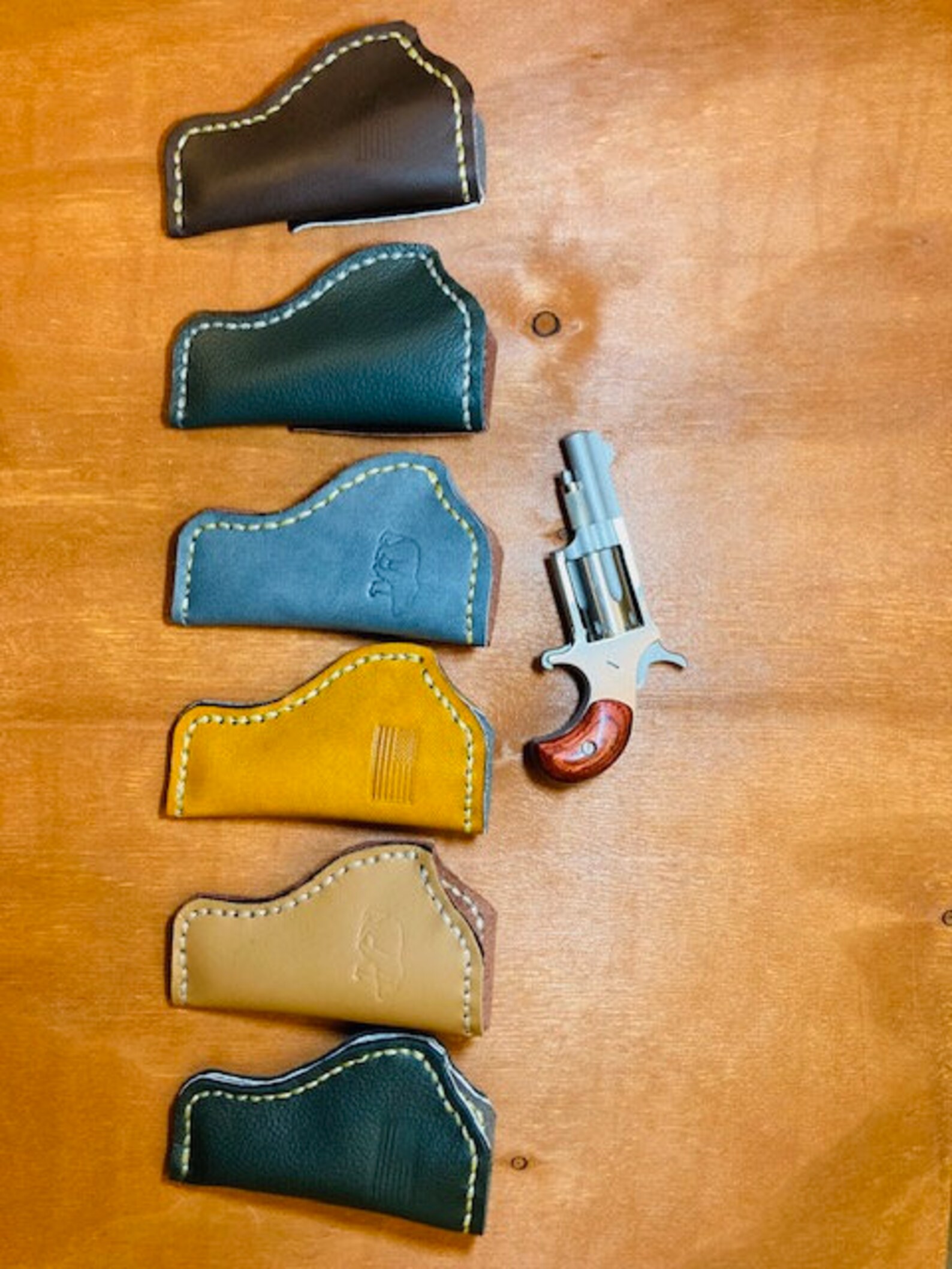 North American Arms 22LR Revolver Leather Belt Holster - Etsy