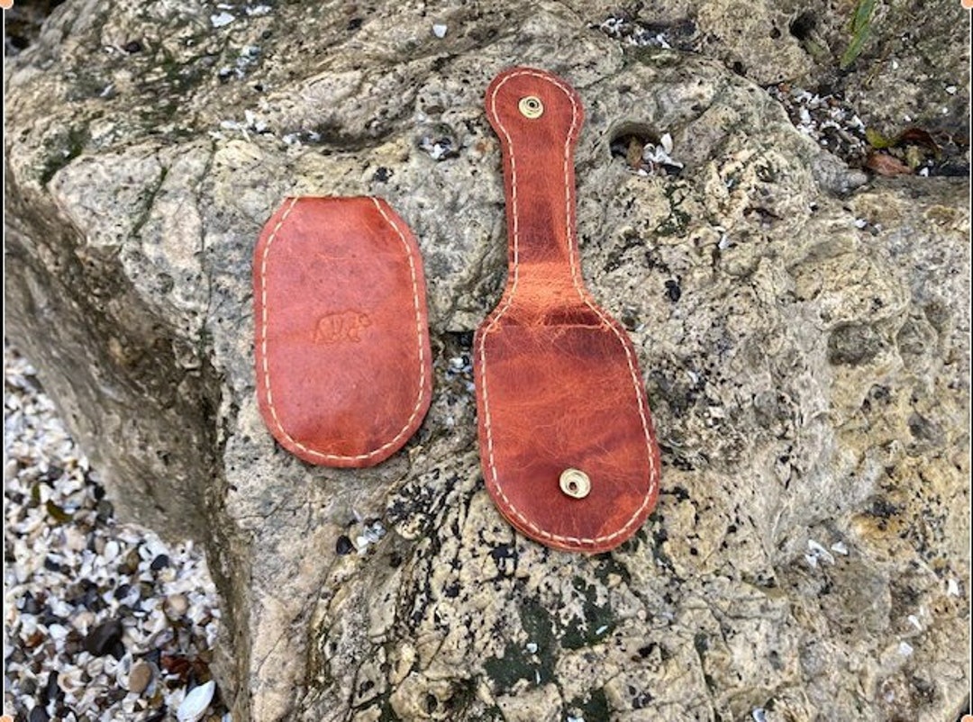 Leather Biker Wallet, Men's Belt Wallet, Wallet/black Jack Self Defense ...