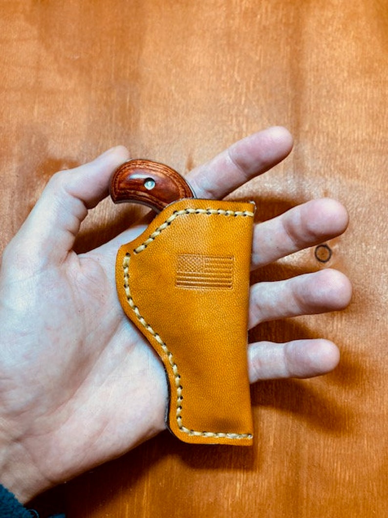 North American Arms 22LR Revolver Leather Belt Holster - Etsy