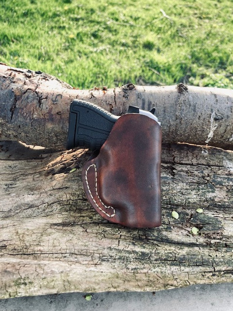 Handmade Ruger Lcp/small Semi-auto Pistol Belt Holster - Etsy