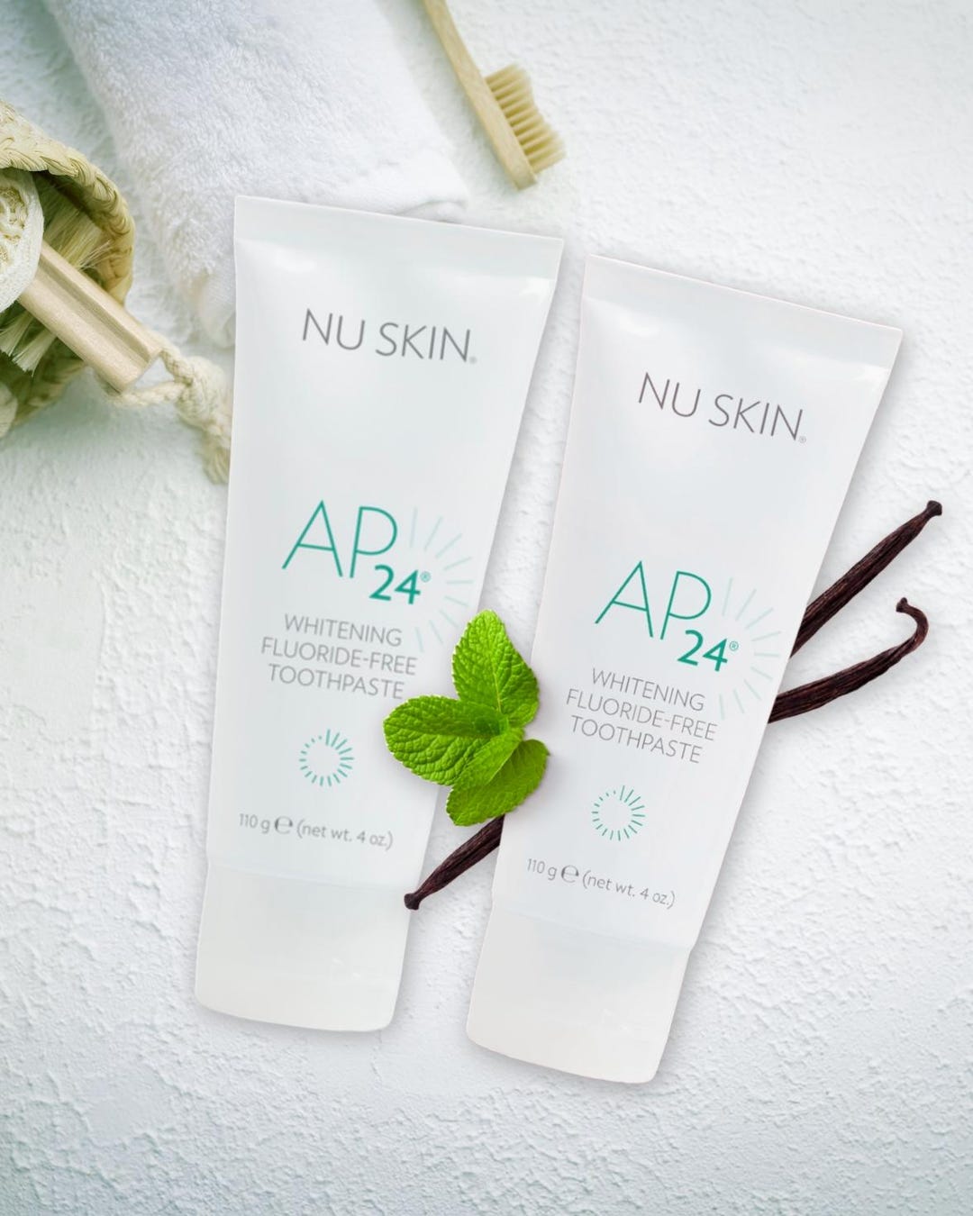 2x NU Skin Ap24 Whitening Fluoride-free Toothpaste Full Size | Nuskin ...