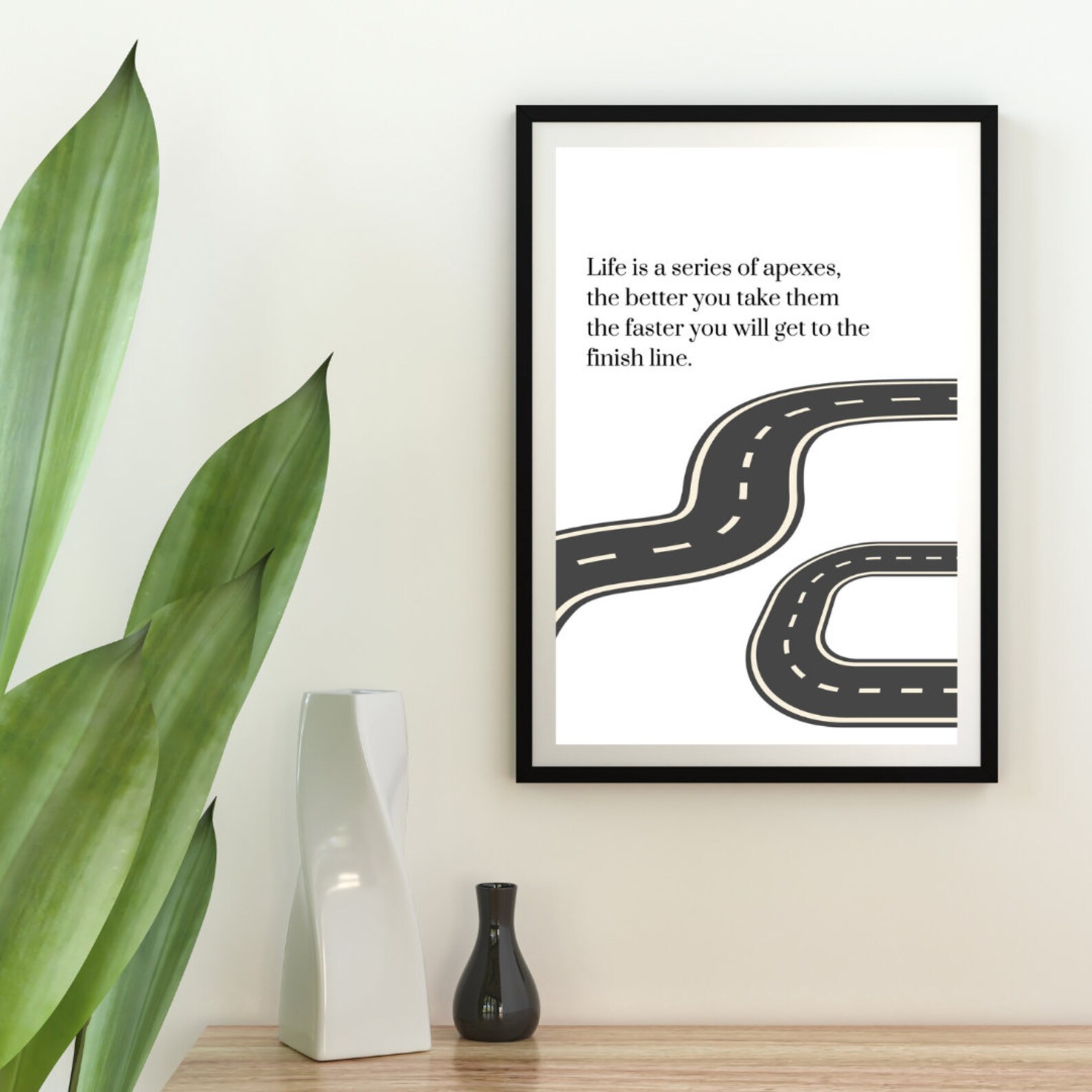Racing Quote Wall Art, Printable, Digital Download, Racing, Apex - Etsy