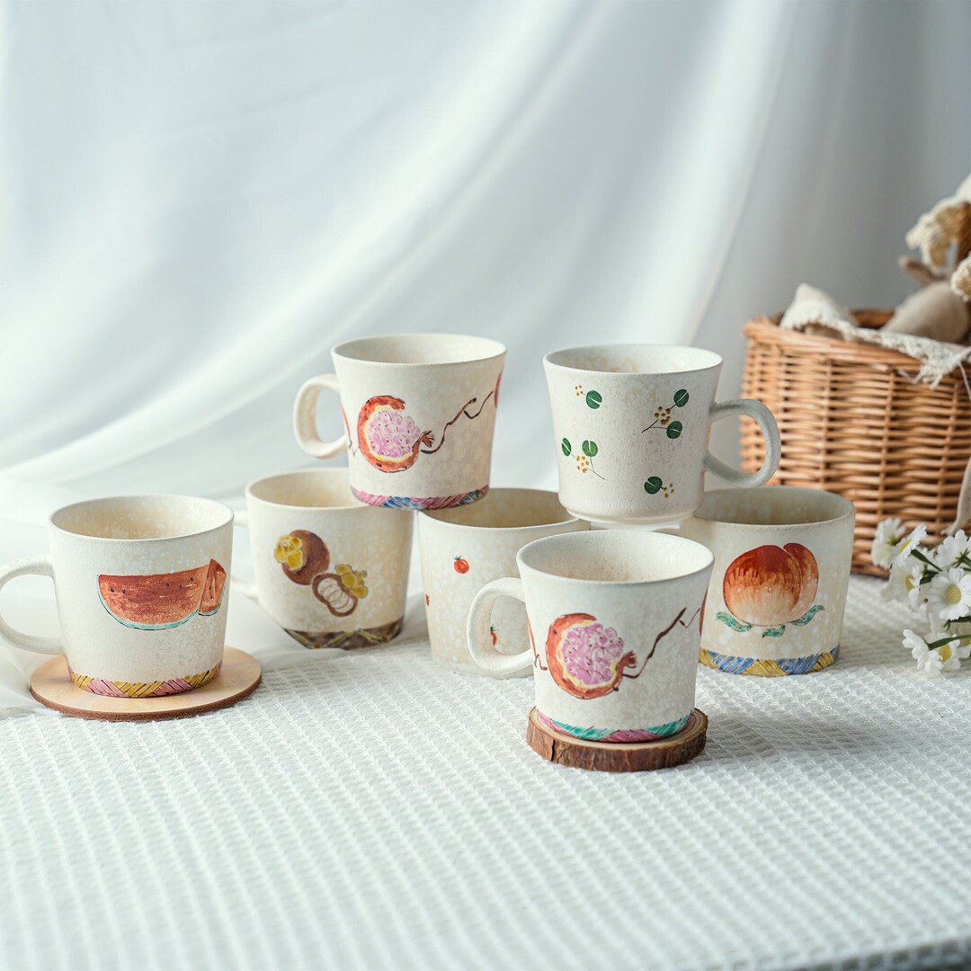 Hand Drawn Pattern Coffee Cup, Coffee Cup, Ceramic Coffee Cup,ceramic ...