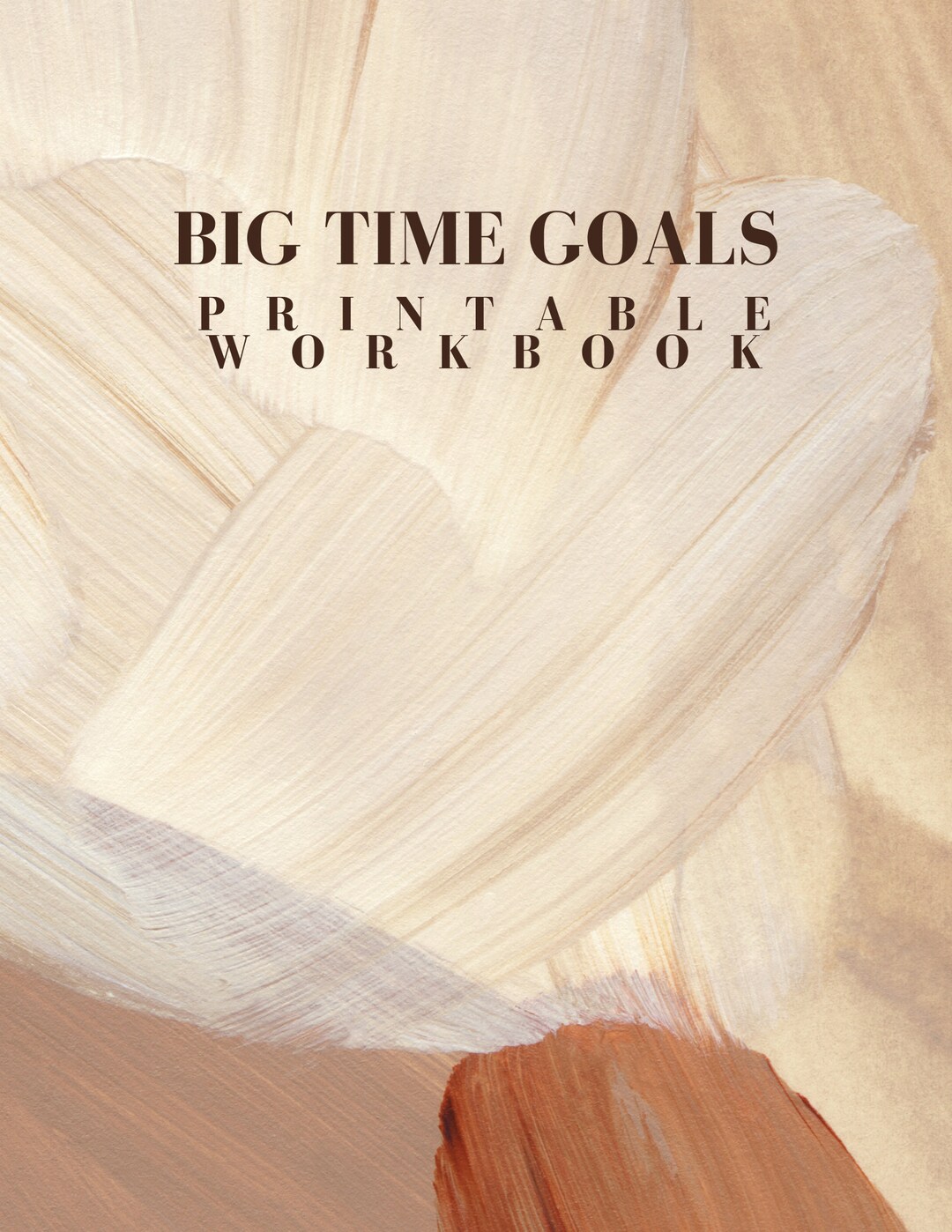 Big Time Goals Workbook Printable - Etsy