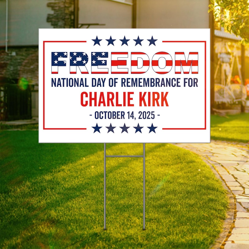 National Charlie Kirk Day - Etsy Canada