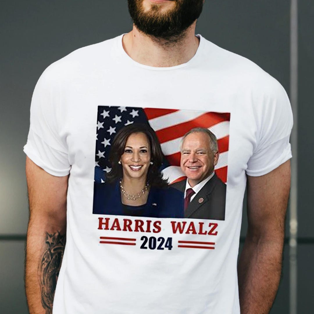 Kamala Harris Tim Walz 2024 Shirt, Harris Walz Shirt, Kamala Harris ...