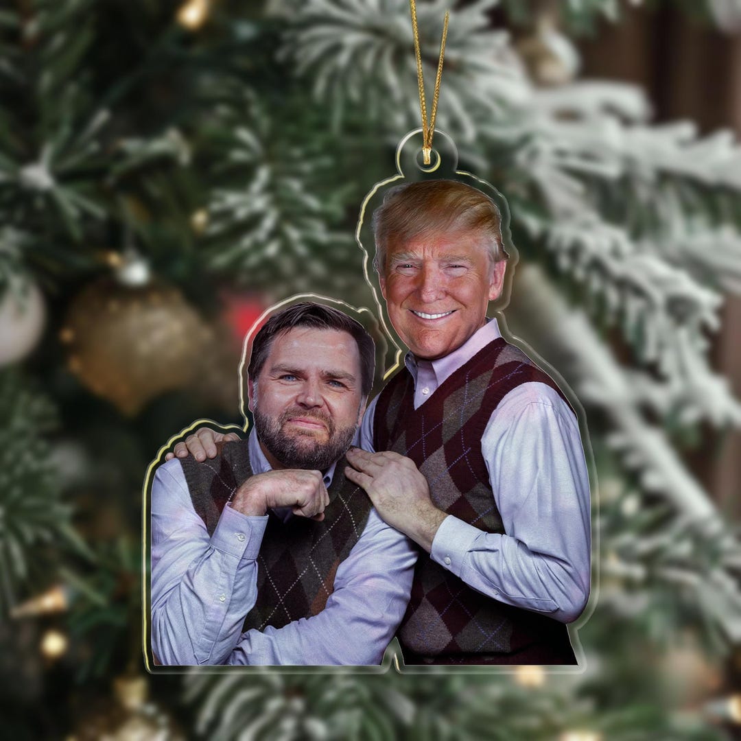 Trump Vance 2025 Christmas Ornament, Donald Trump Ornament, Donald ...