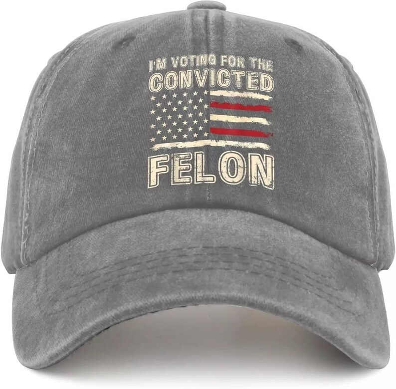 I'm Voting for the Convicted Felon Classic Cap, 2024 Election Vote Hat ...
