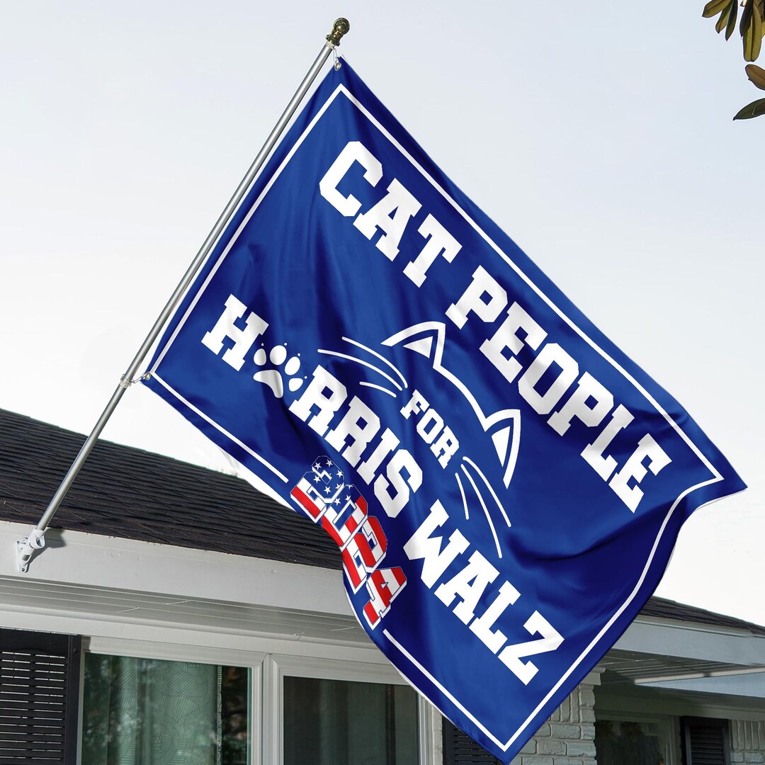 Cat People for Harris Walz 2024 Cats for Kamala 47 Childless Cat Lady ...