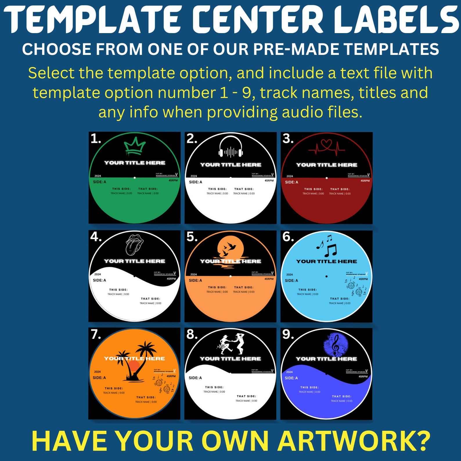 Custom Vinyl Record! - Create Your Own Vinyl Record - Lathe Cuts! - the ...