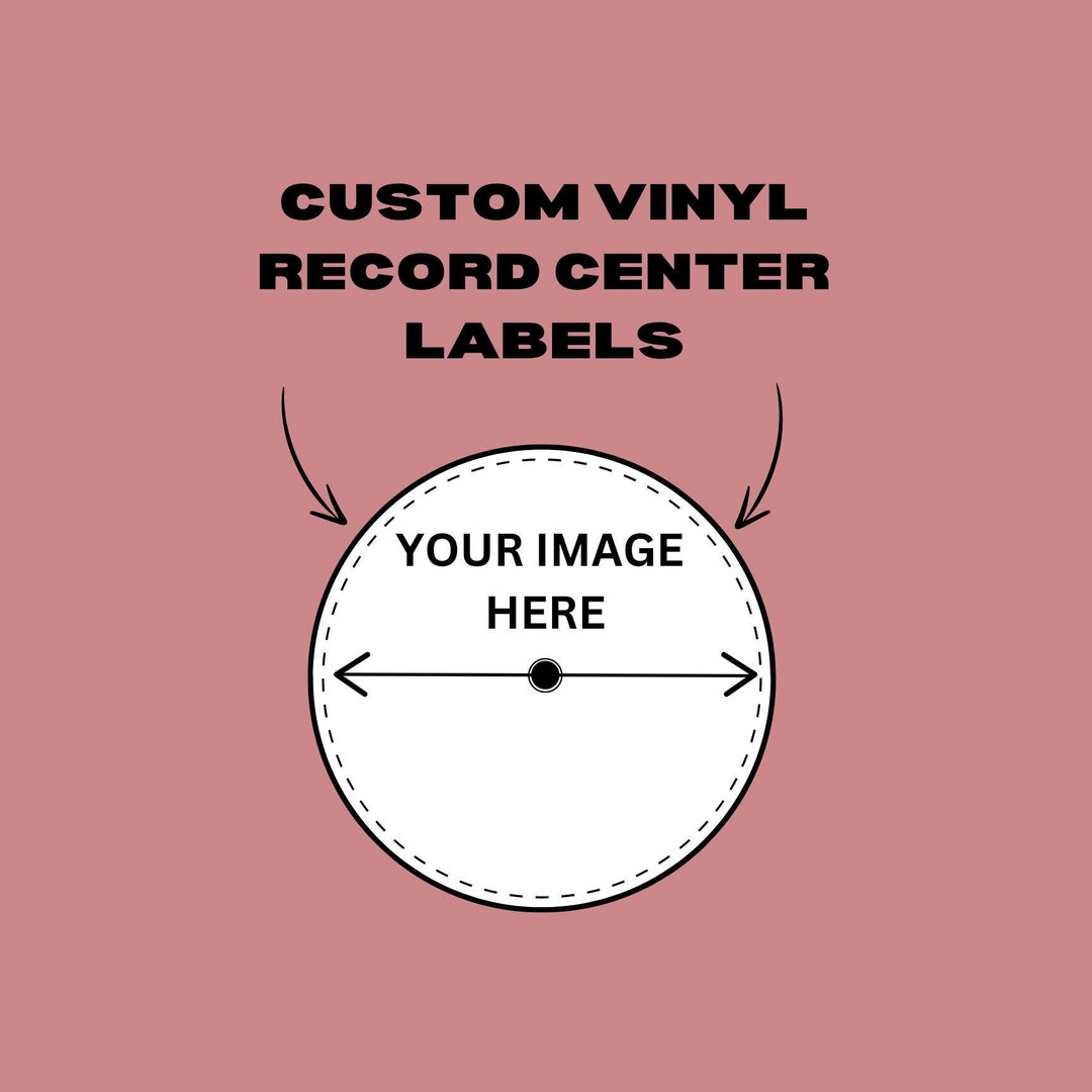 Custom Center Labels for Vinyl Records - Etsy