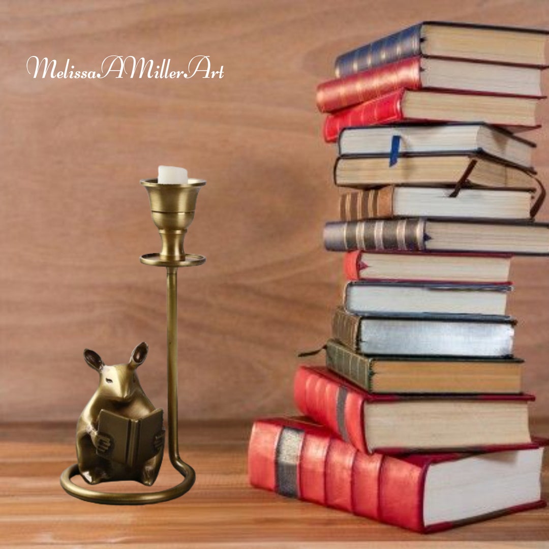 Desktop Brass Animal Mouse Desktop Ornaments, Tabletop Ornaments - Etsy