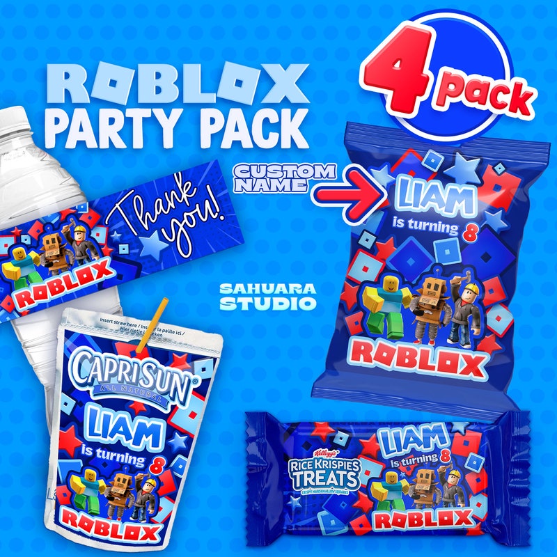 Roblox Party Supplies - Etsy