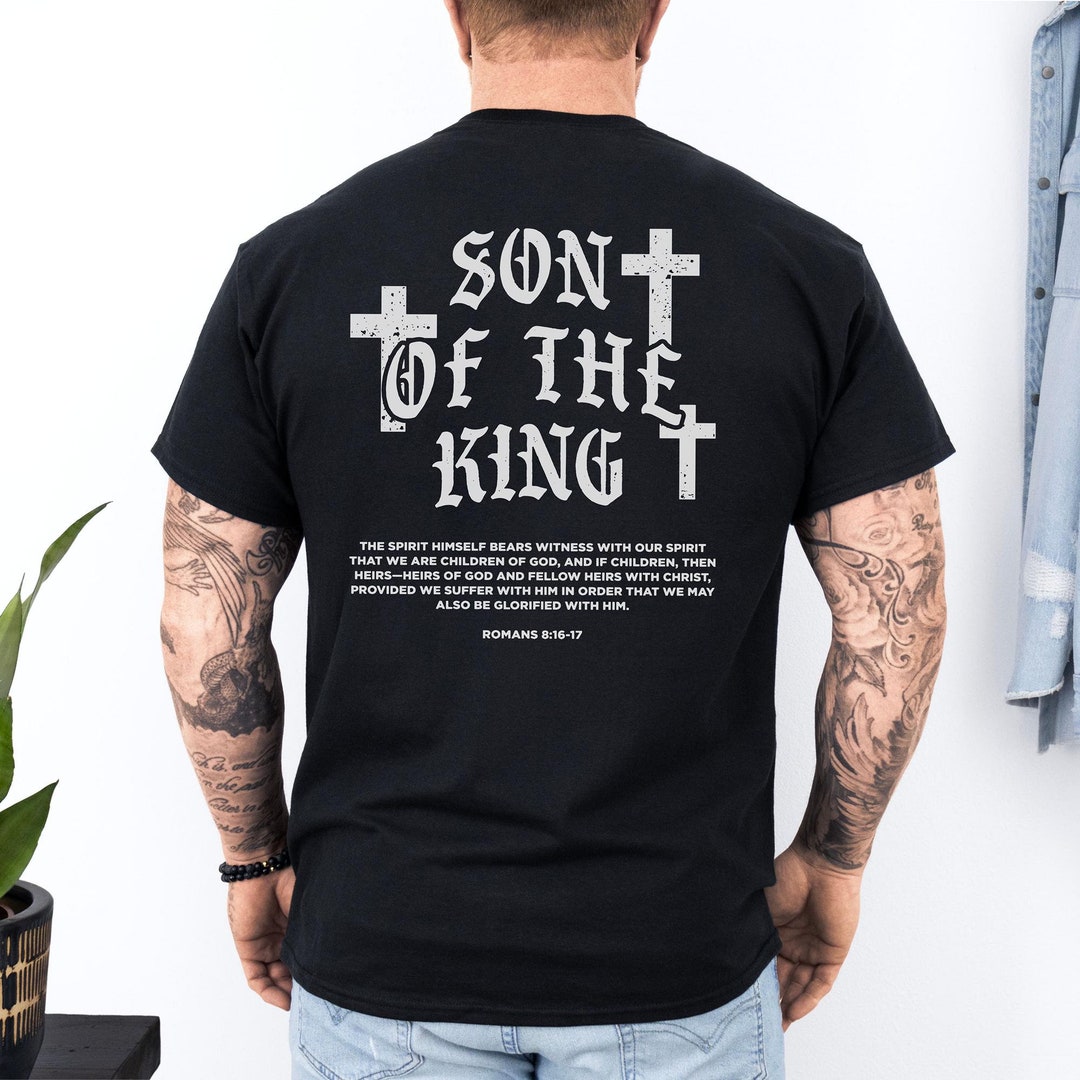 Mens Christian T-shirt Bible Verse Shirt Christian Apparel Jesus Shirt ...