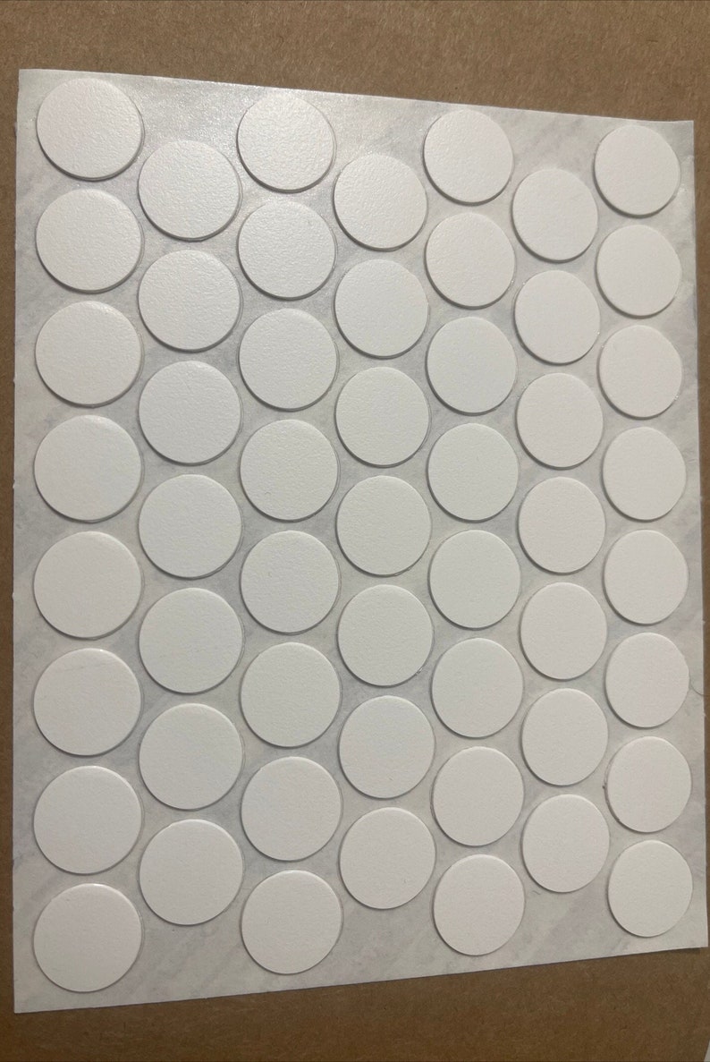 Fastcap - Screw Hole Covers, 9/16" (14mm) Round Stickers - One Sheet ...