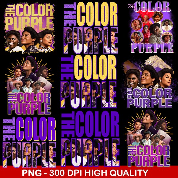 The Color Purple Movie Png - Etsy
