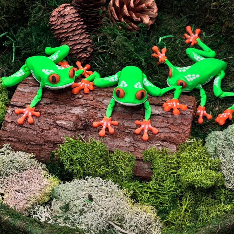 Fake Frogs - Etsy