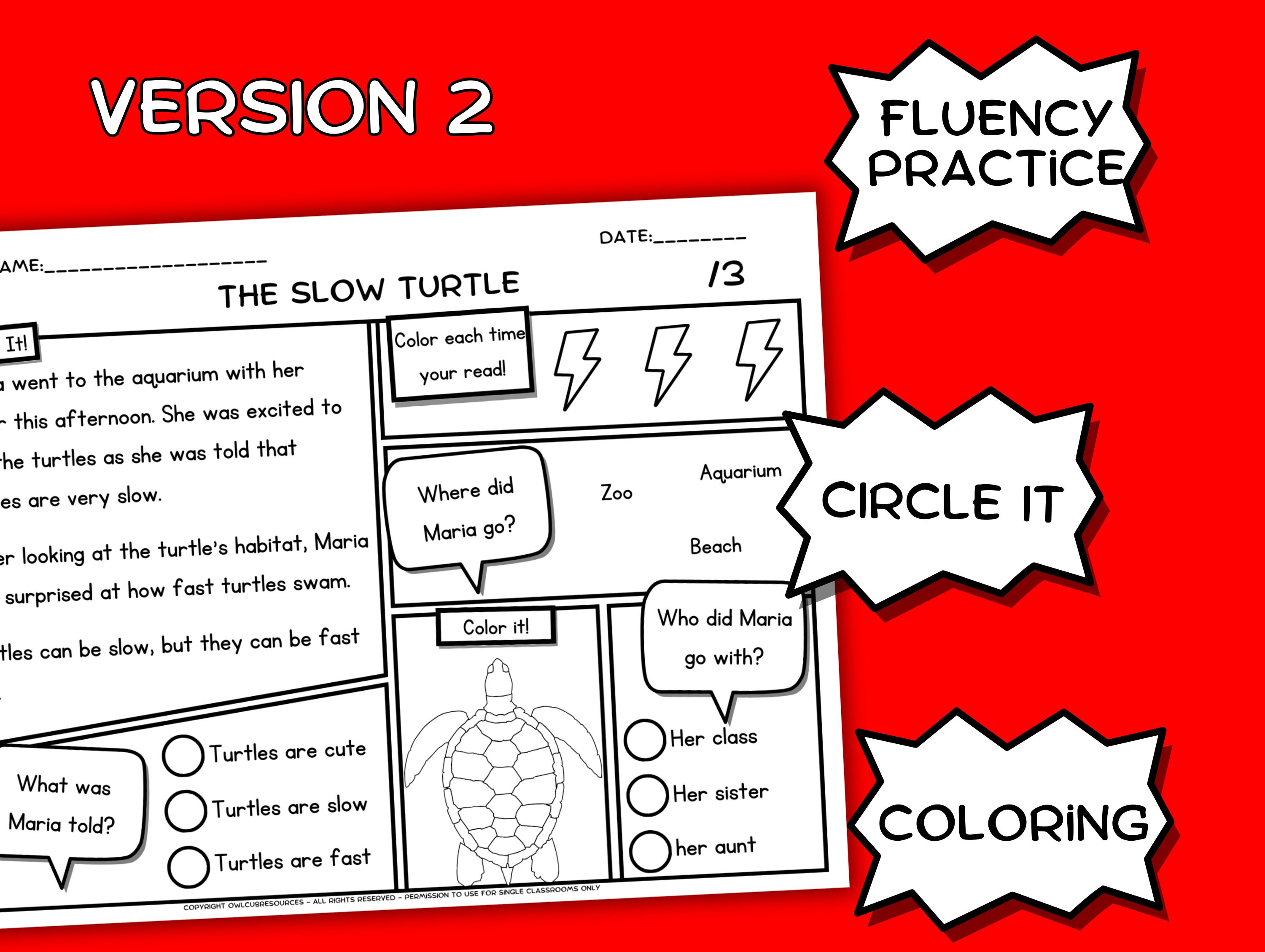 First Grade Reading Comprehension Worksheets for Spring Learning ...