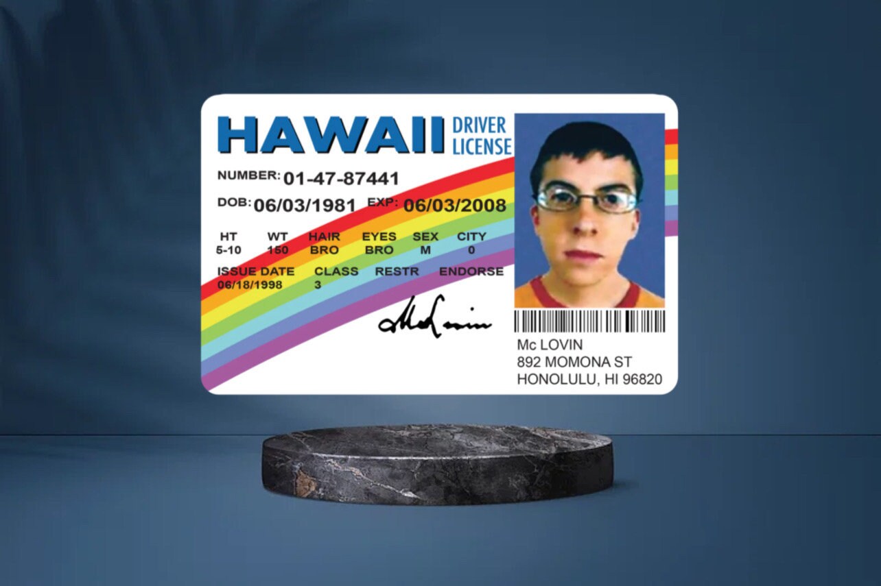 Mclovin Credit Card Vinyl - Etsy