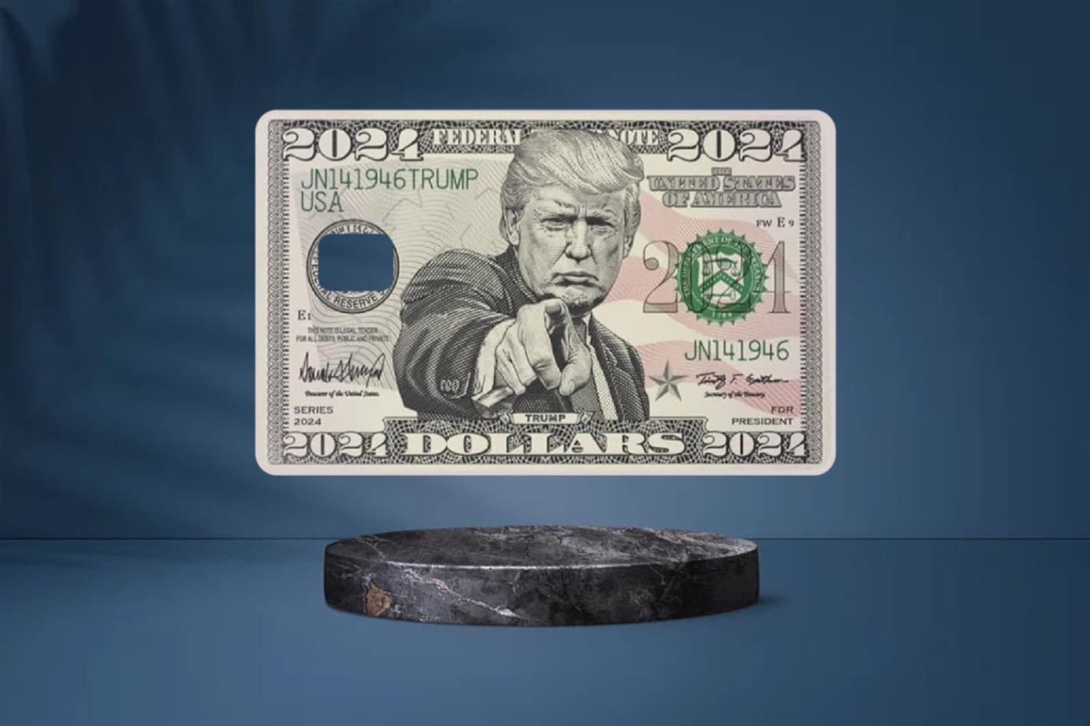 Trump Dollars Credit Card Vinyl - Etsy