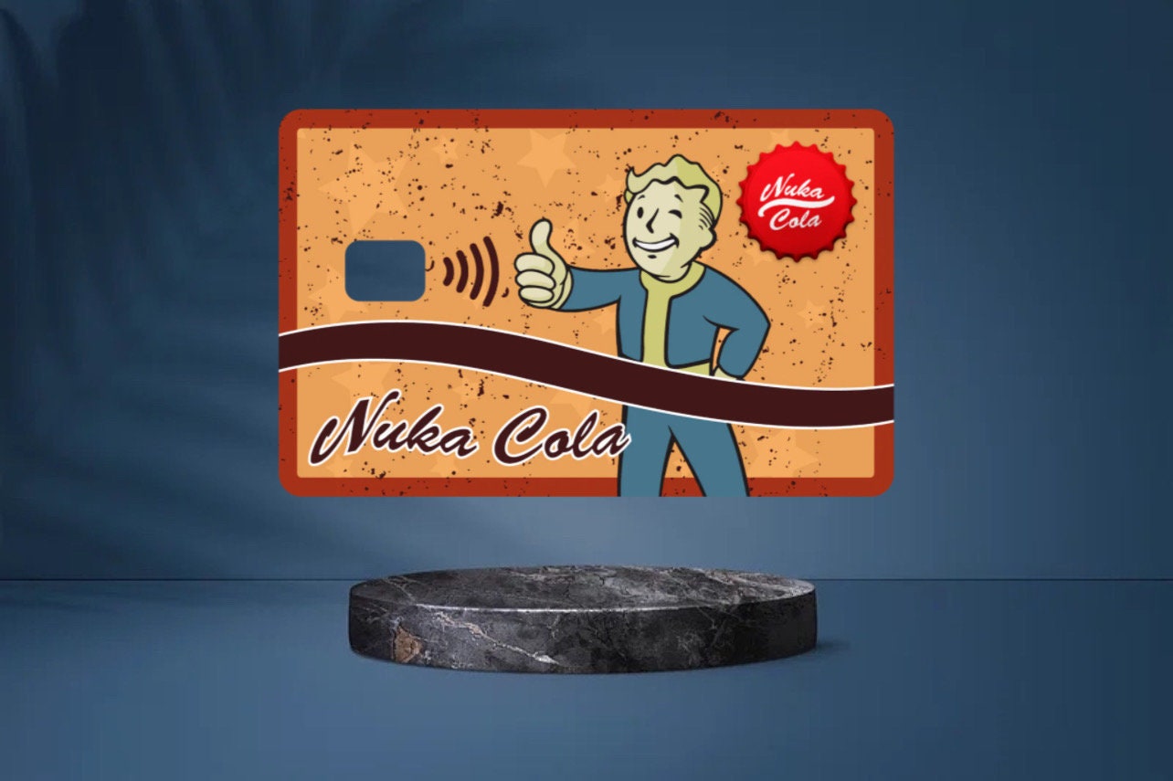 Nuka Cola Credit Card Vinyl - Etsy