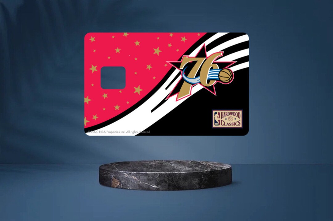 76ers Credit Card Vinyl - Etsy