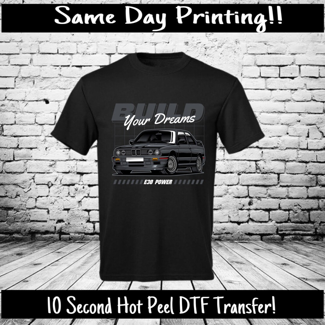 Jdm Car, Sports Car for Transfers, Turbo Car Ready-to-press Heat ...