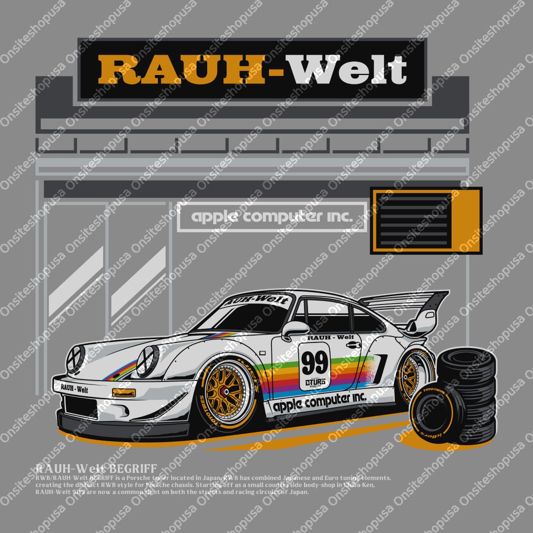 Jdm Car, Sports Car for Transfers, Turbo Car Ready-to-press Heat ...
