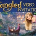 Tangled Invite, Tangled Party Invite, Tangled Invitation, Tangled ...