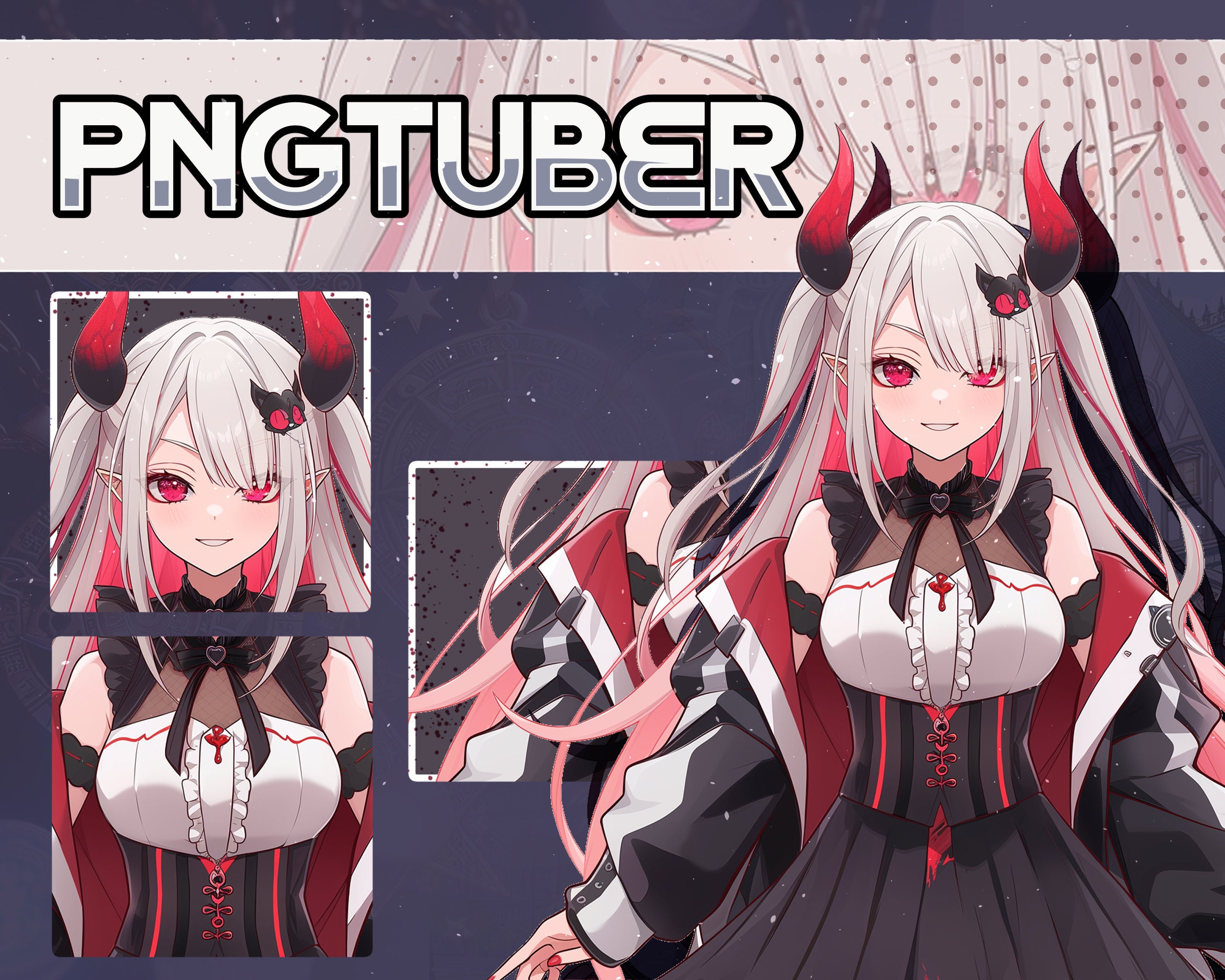Pngtuber Custom Pngtuber Model Pngtuber Avatar Pngtuber Design Pngtuber ...