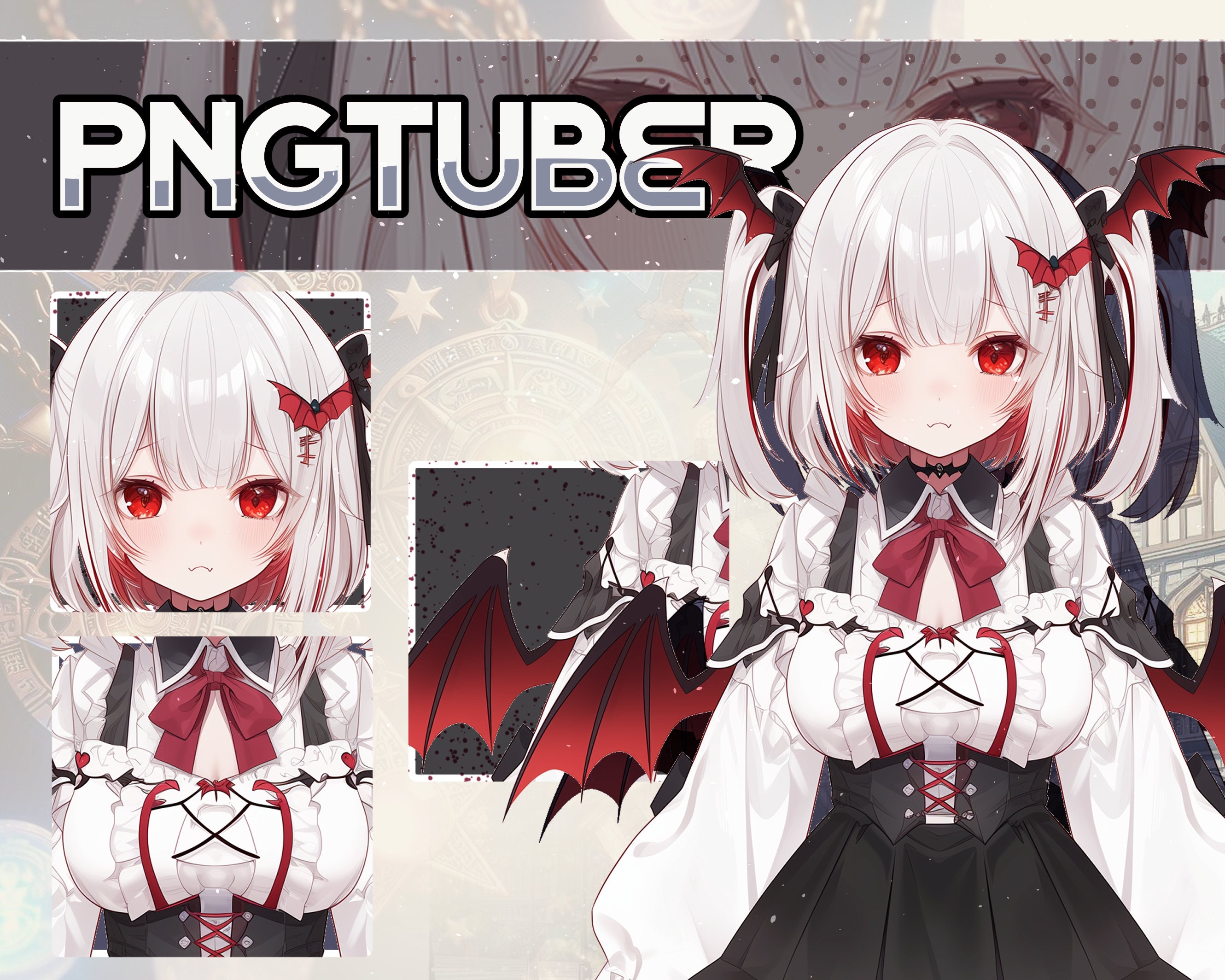 Pngtuber Custom Pngtuber Model Pngtuber Avatar Pngtuber Design Pngtuber ...