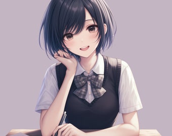 Custom Anime PFP Profile Icon Fan Art PFP Profile Picture Twitch Anime ...