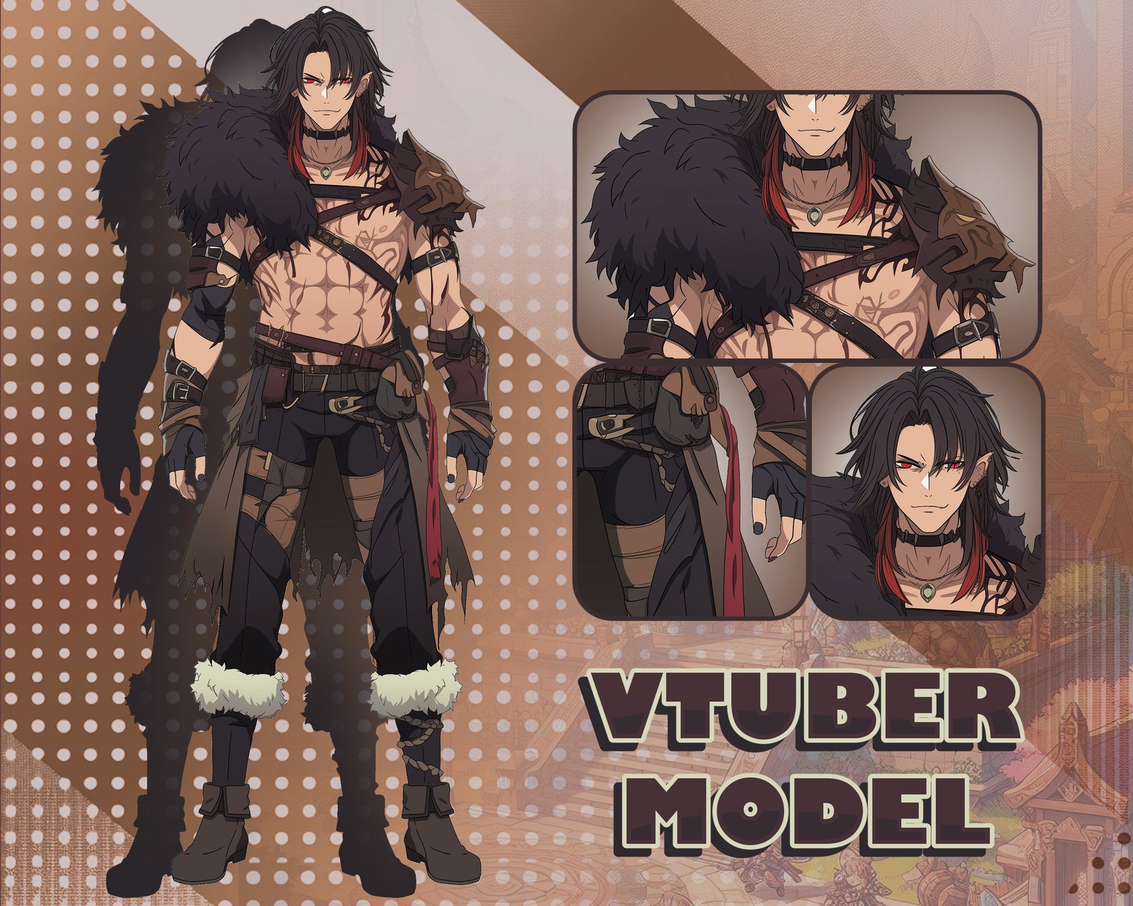 Design Vtuber Commission Rigging Live2d Commission Live2d Model Vtuber ...