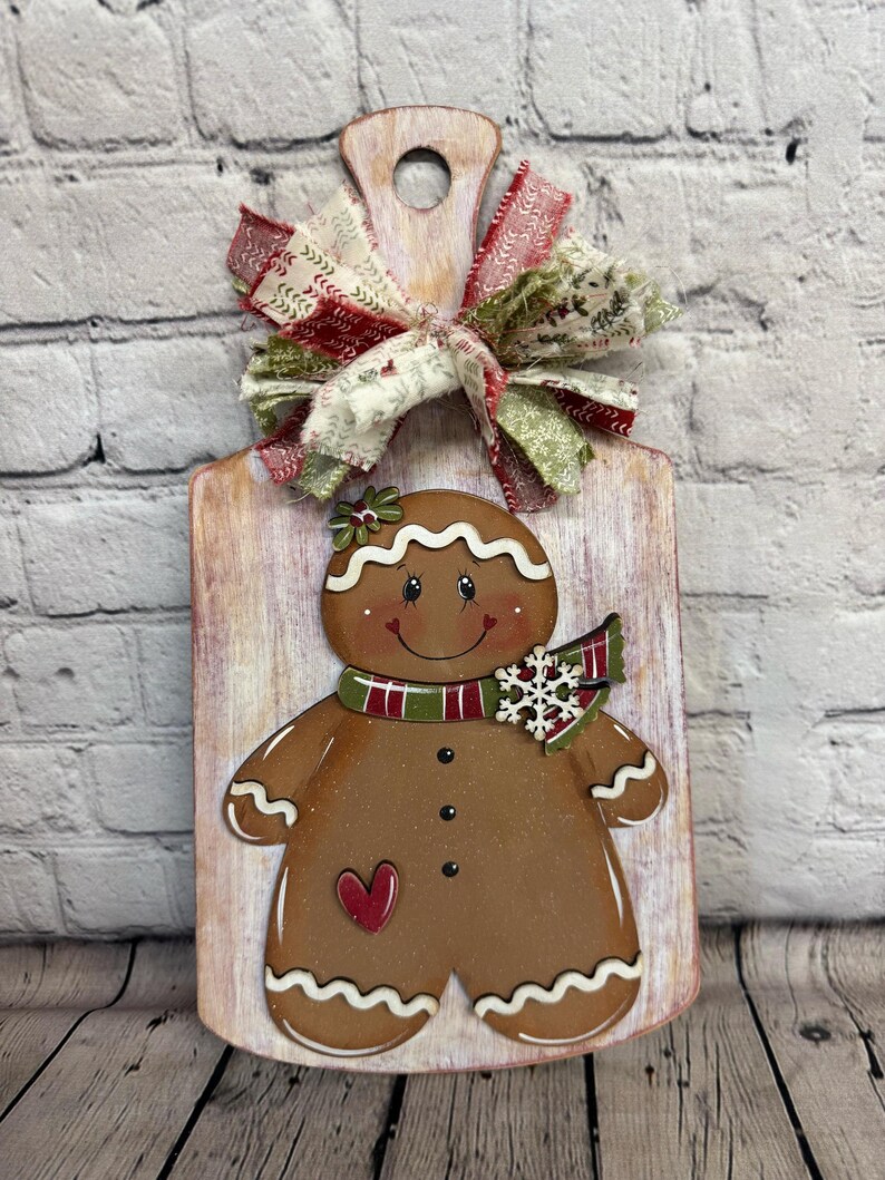 DIY Gingerbread Paddle Set | DIY Wood Crafts | Wood Blanks | Home Decor ...