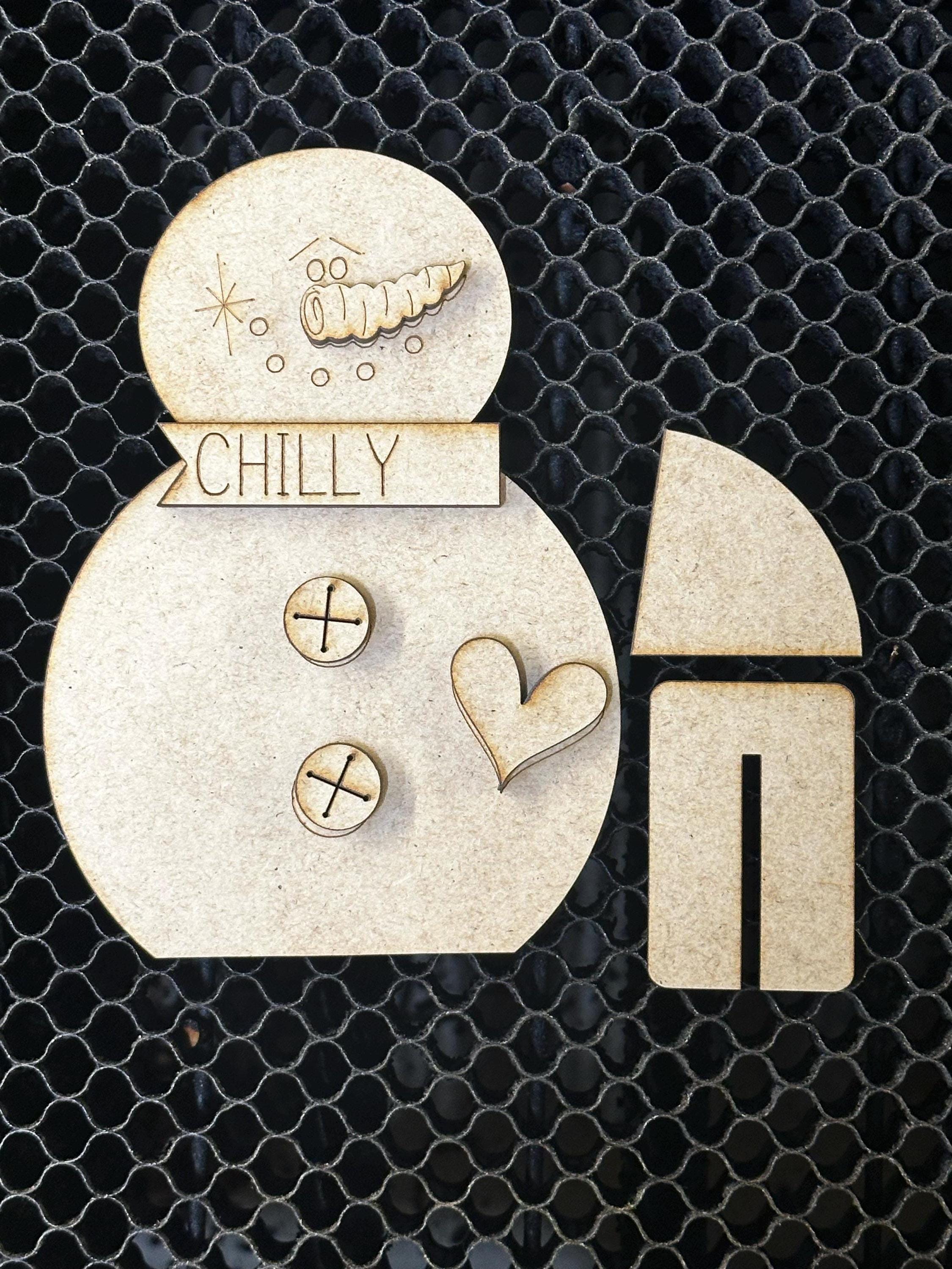 DIY Snowman Family Kit | DIY Wood Crafts | Wood Blanks | Home Decor ...