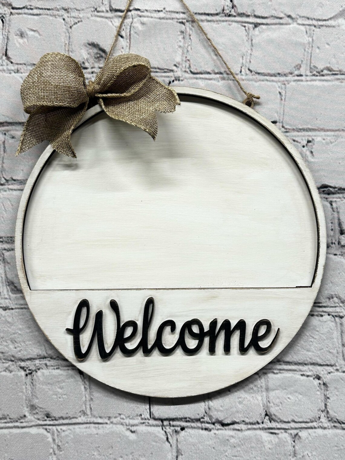 DIY Interchangeable Welcome Door Hanger Kit | Wood Blanks | Home Decor ...