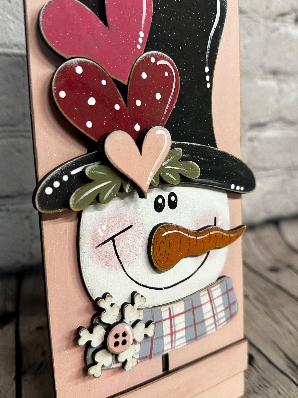 DIY Valentines Snowman Pallet Kit | DIY Wood Crafts | Wood Blanks ...