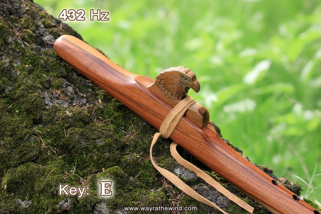 Native American Style Flute - Key of E, 432 Hz, Walnut Wood - Etsy