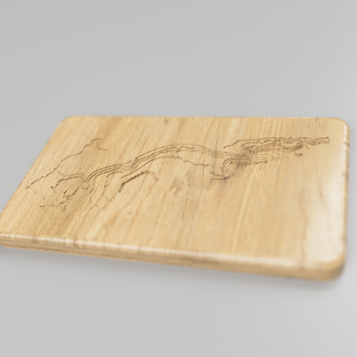 Lake Erie Depth Map STEP & STL File - Etsy