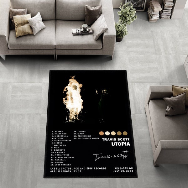 Custom Album Receipt Rug - Etsy