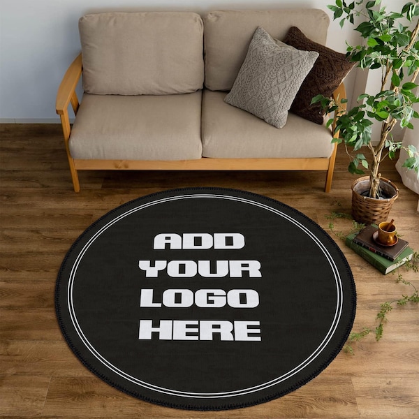 Custom Circle Rugs Logo - Etsy