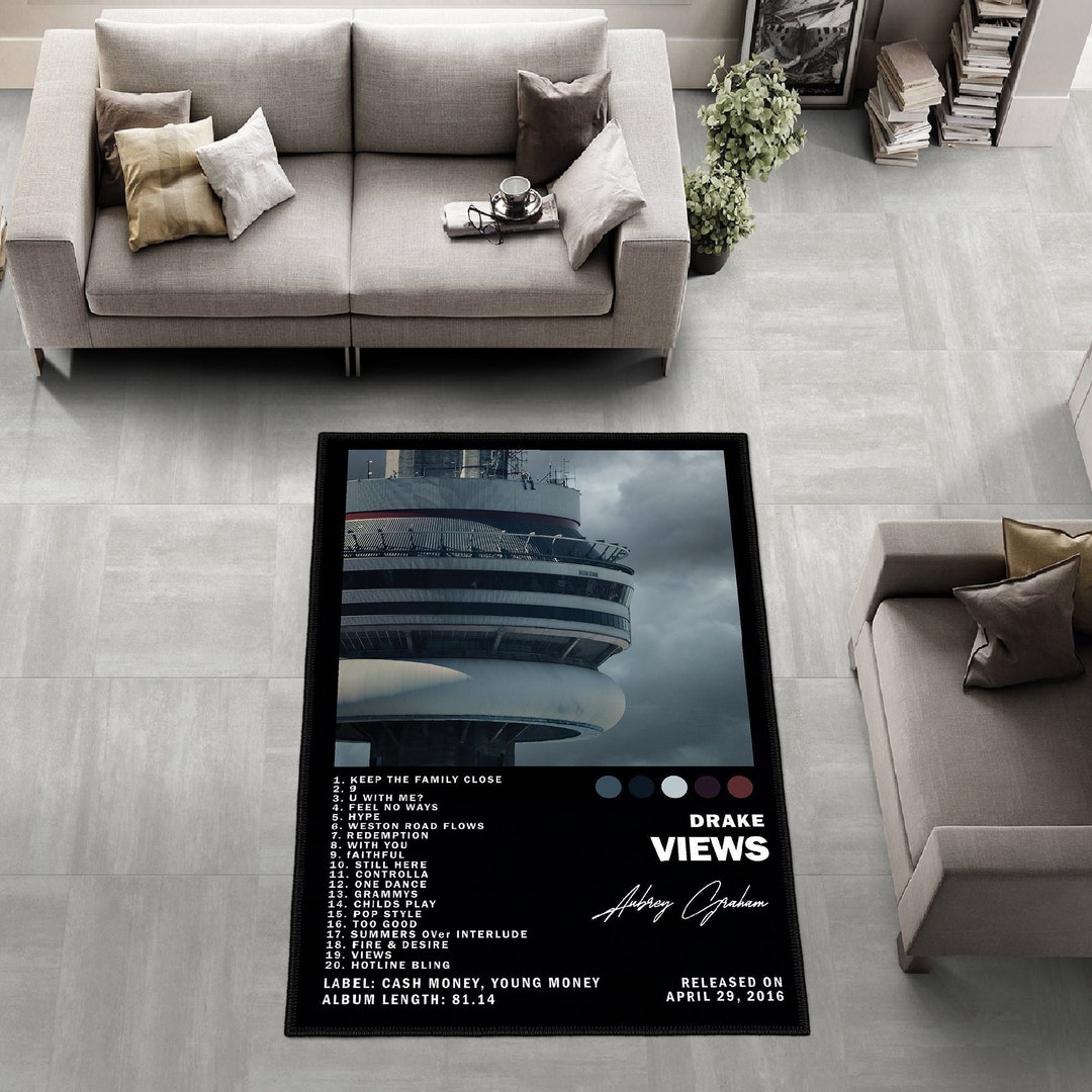 Drake Album Cover Rug, Album Cover Rug, Indoor Rug, Area Rugs, Living ...
